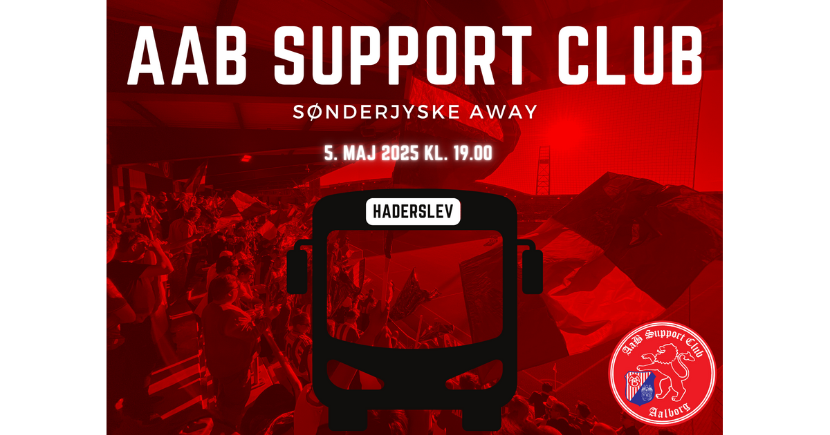 GRATIS(for medlemmer af ASC) bustur ekskl. billet - SJE-AaB 5. maj 2025 ...